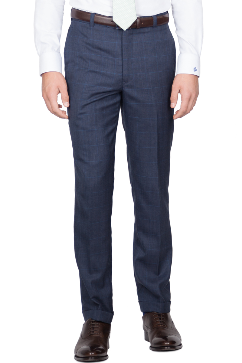 Blue Custom Pant | Imparali